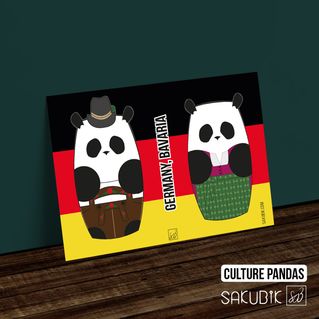 Culture Panda Postcards – sakubik.com