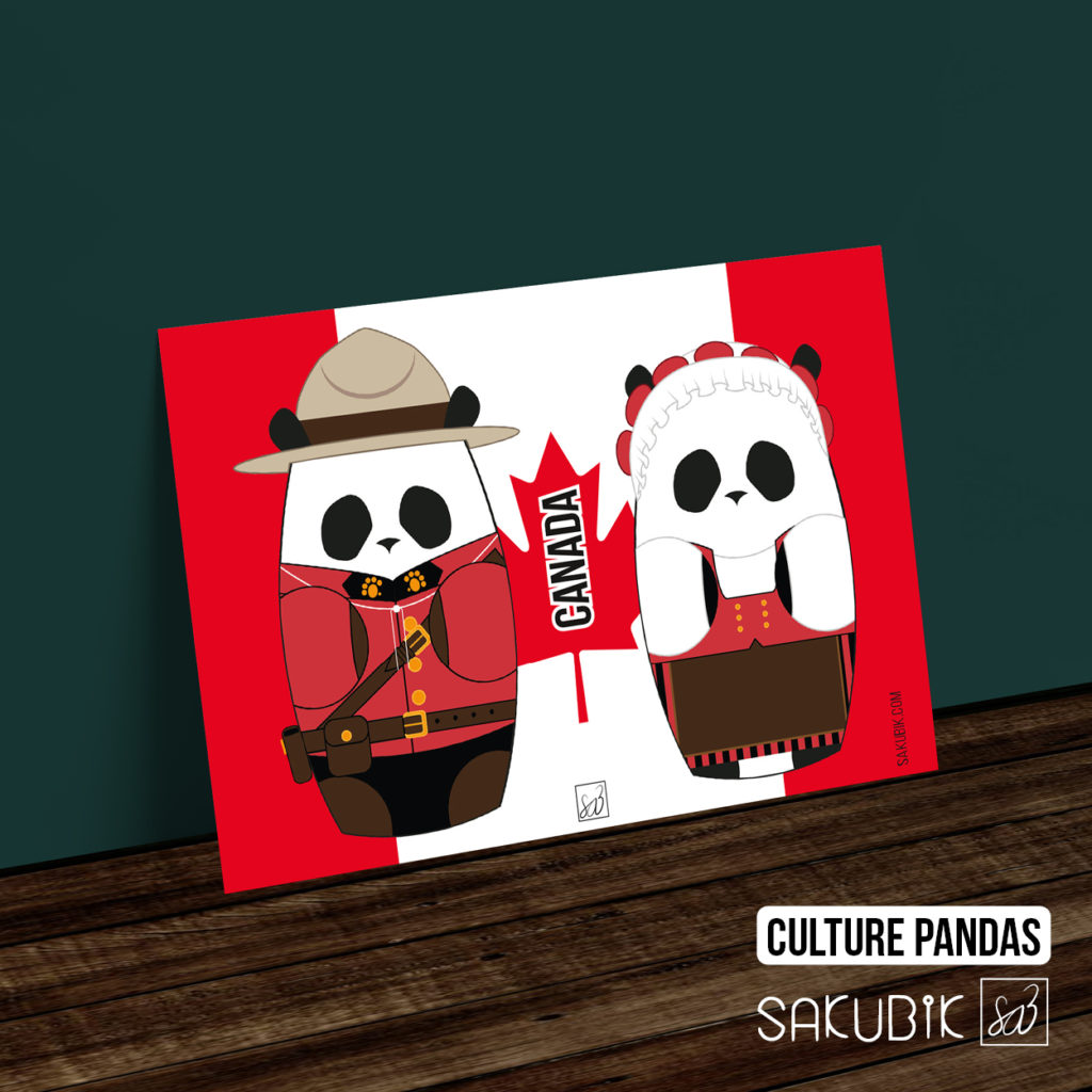 Culture Panda Postcards – sakubik.com
