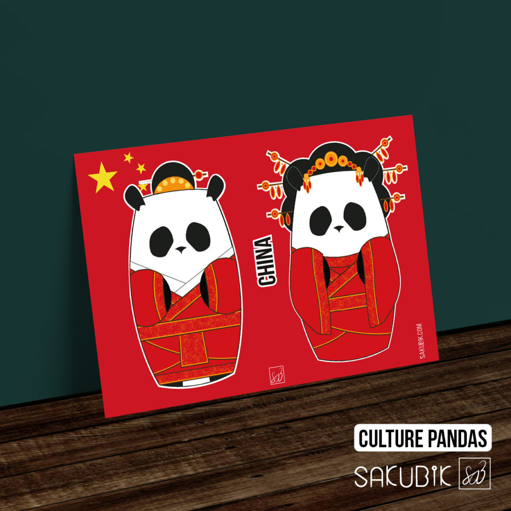 Culture Panda Postcards – sakubik.com